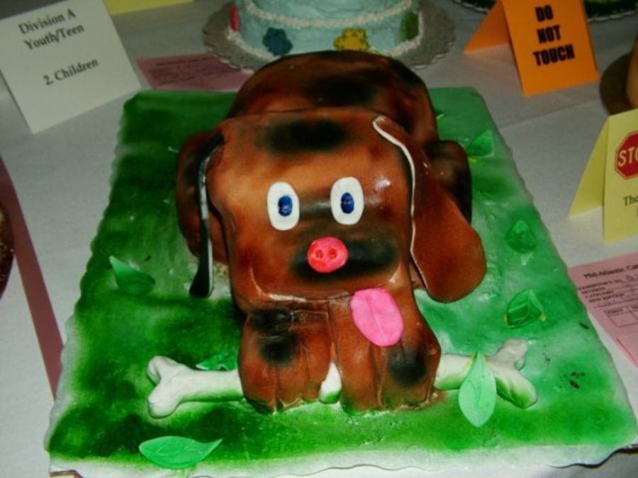Dog With A Bone - CakeCentral.com