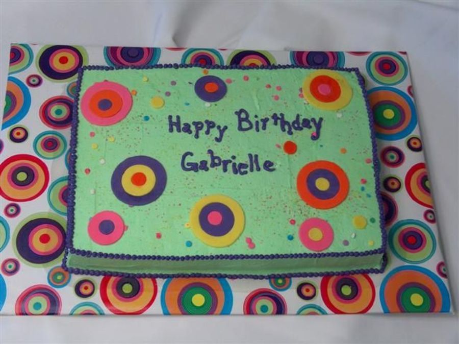 Circle Cake - CakeCentral.com