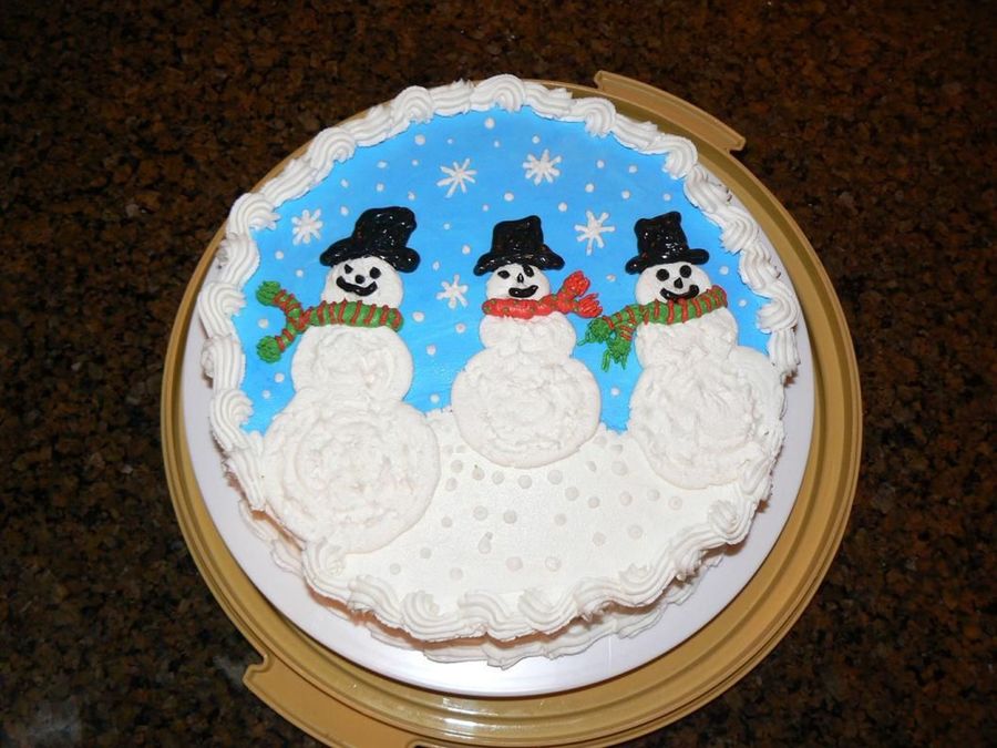 Snowmen - CakeCentral.com