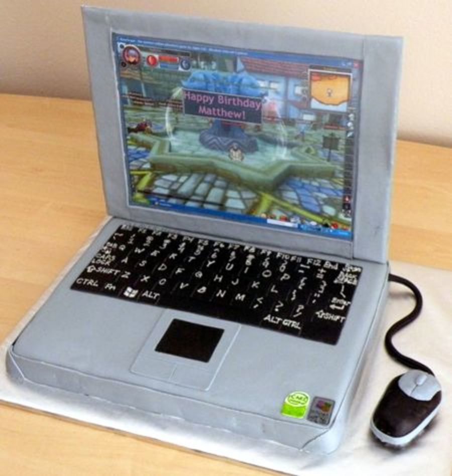 Laptop Computer - CakeCentral.com