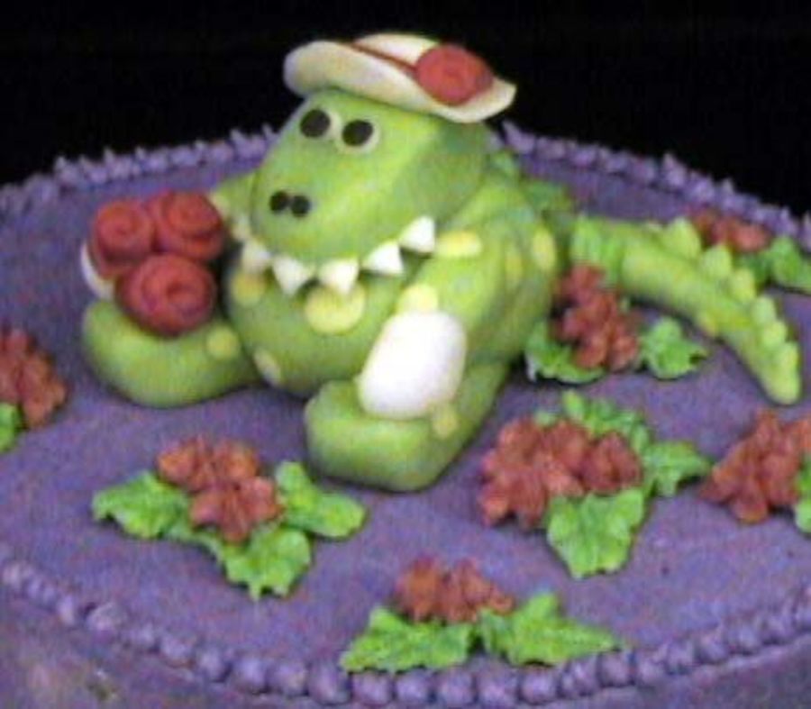 Dorothy The Dinosaur - CakeCentral.com