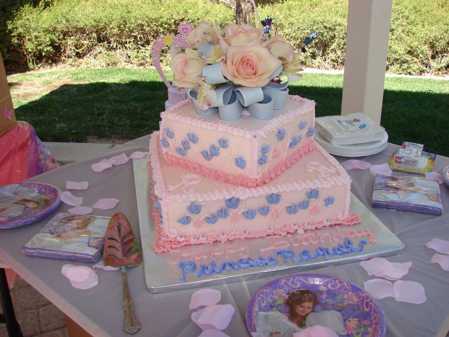 Enchanted Birthday Cake - CakeCentral.com