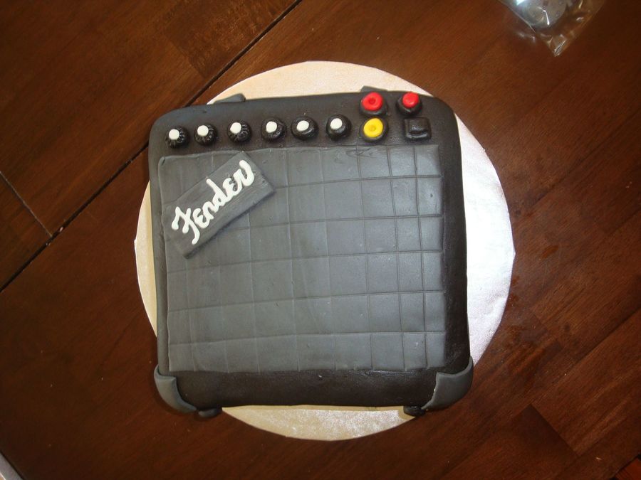 Fender Amp - CakeCentral.com