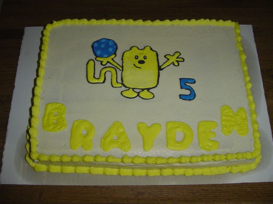 Wow Wow Wubbzy Cake - CakeCentral.com