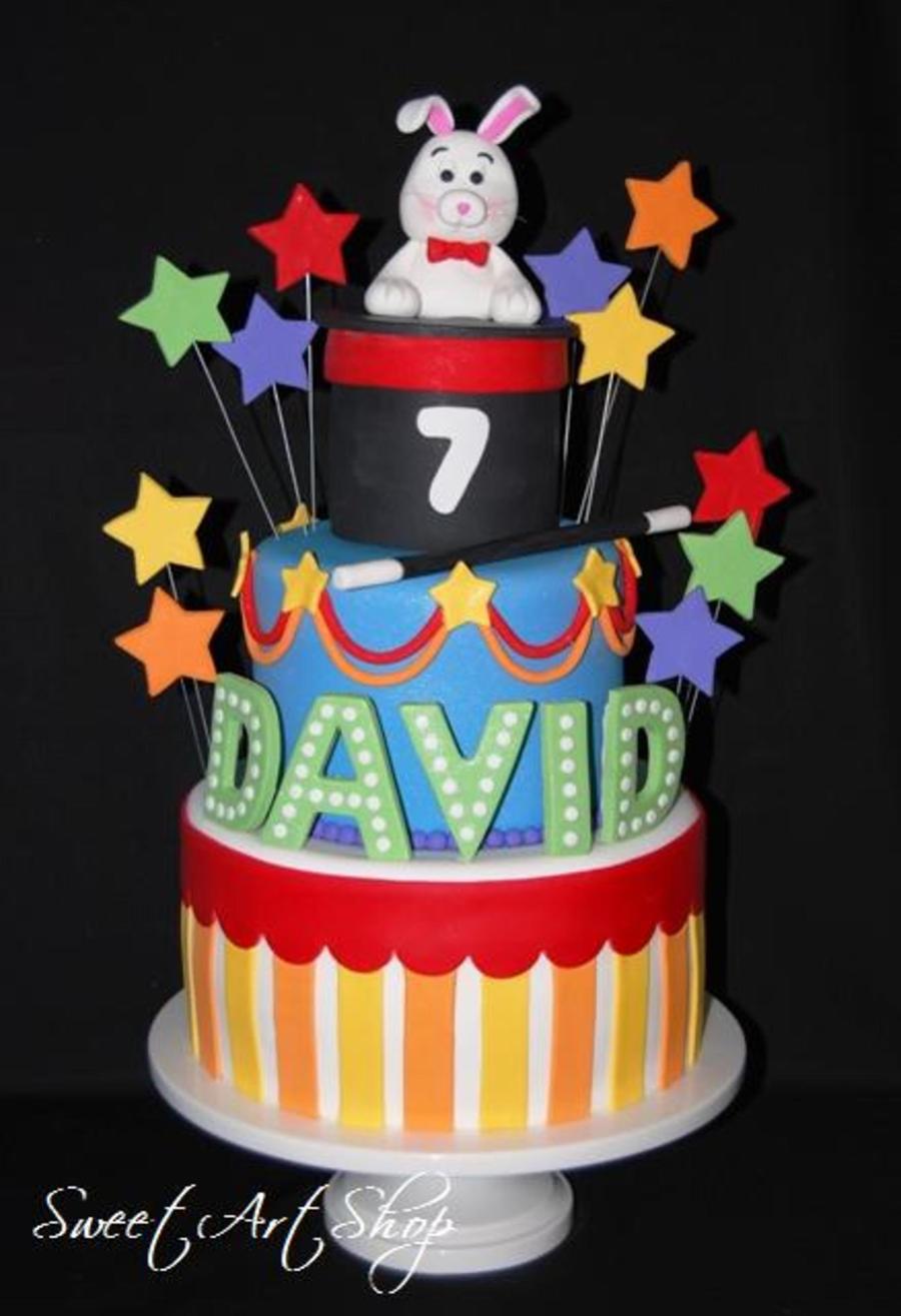 Magic Theme Cake - CakeCentral.com
