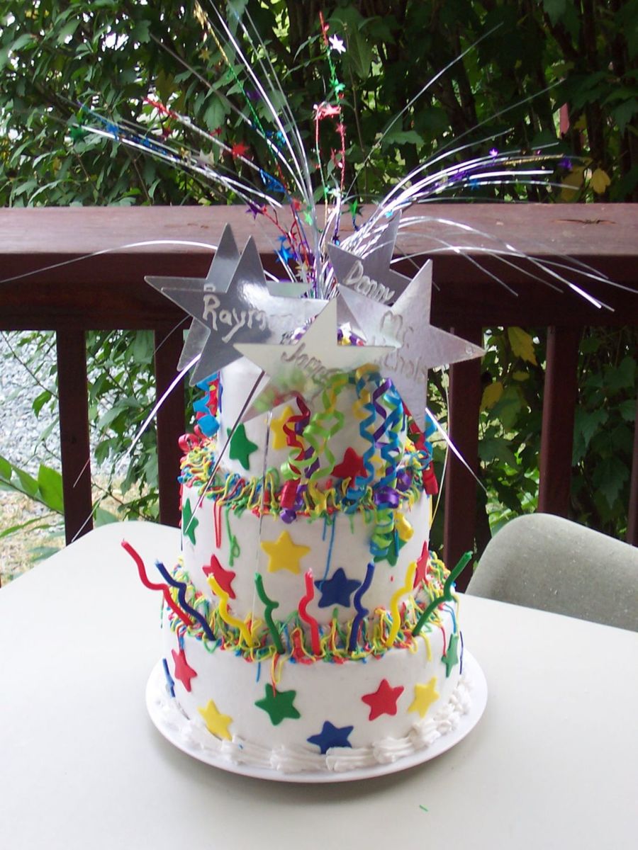 Star Birthday Cake - CakeCentral.com