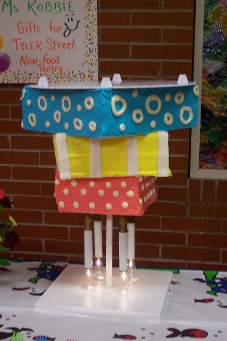 "backwards Birthday" Cake - CakeCentral.com