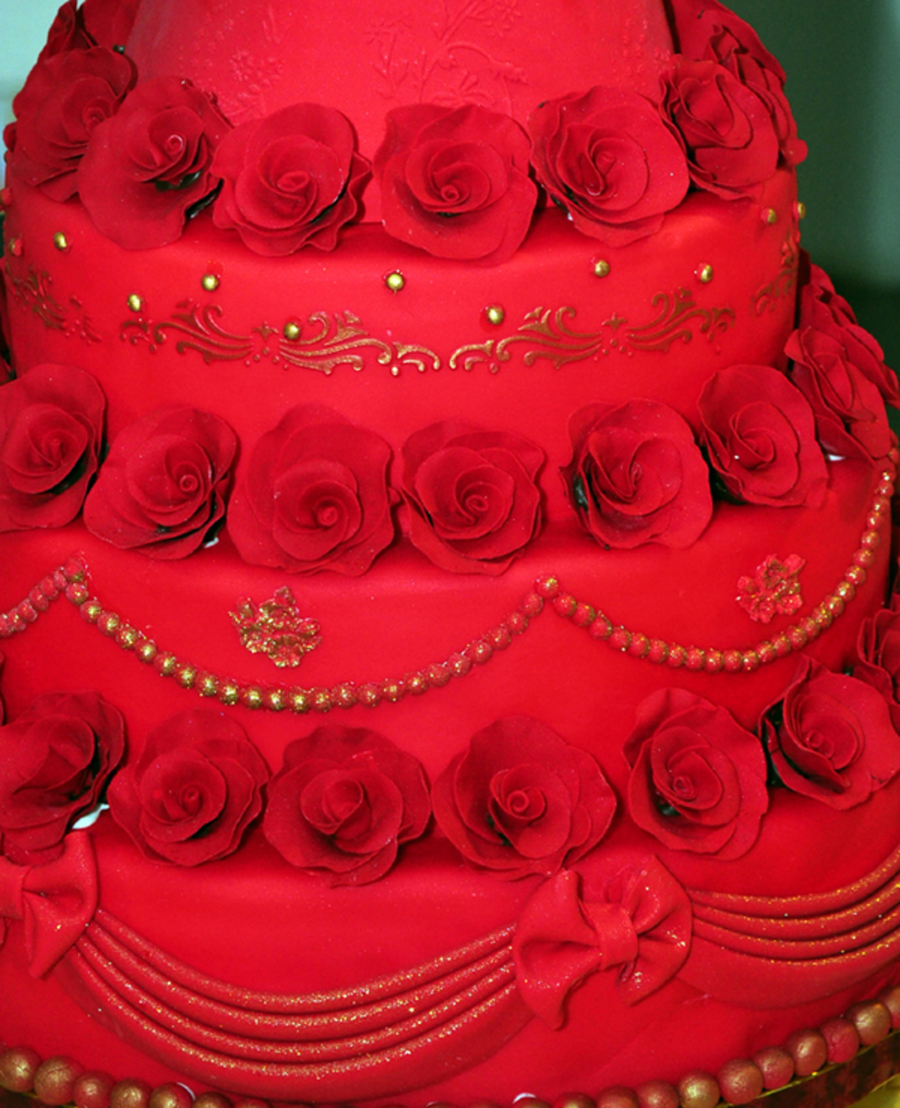 Lady In Red - CakeCentral.com