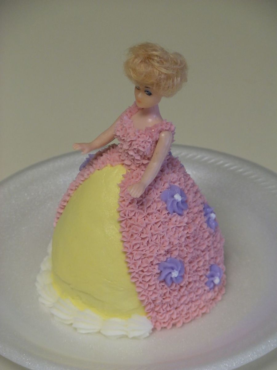 Mini Doll Cake - CakeCentral.com