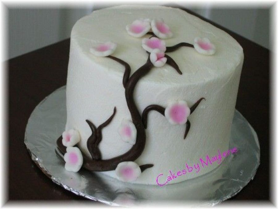 Cherry Blossoms - CakeCentral.com