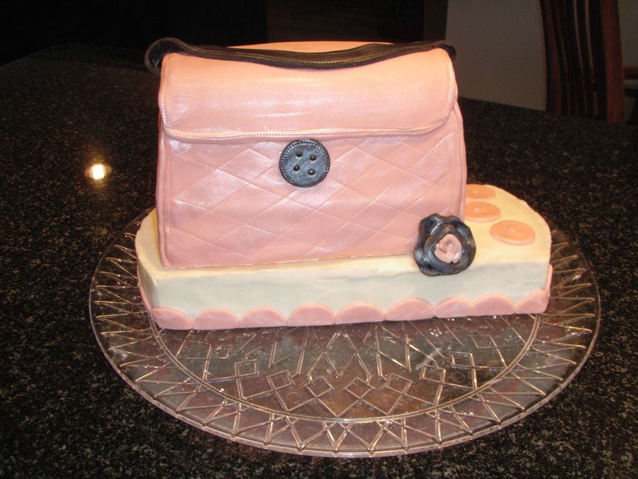 Purse Birthday Cake - CakeCentral.com