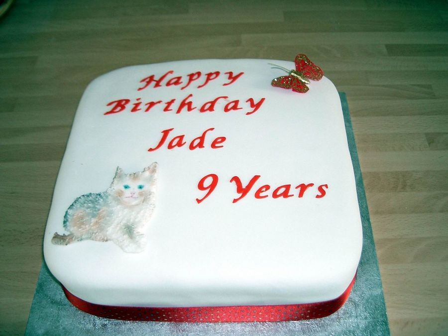 9Th Birthday Cake - CakeCentral.com