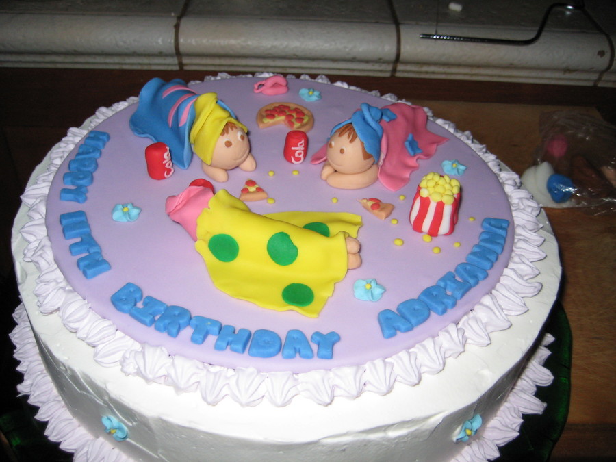 Sleep Over Cake - CakeCentral.com