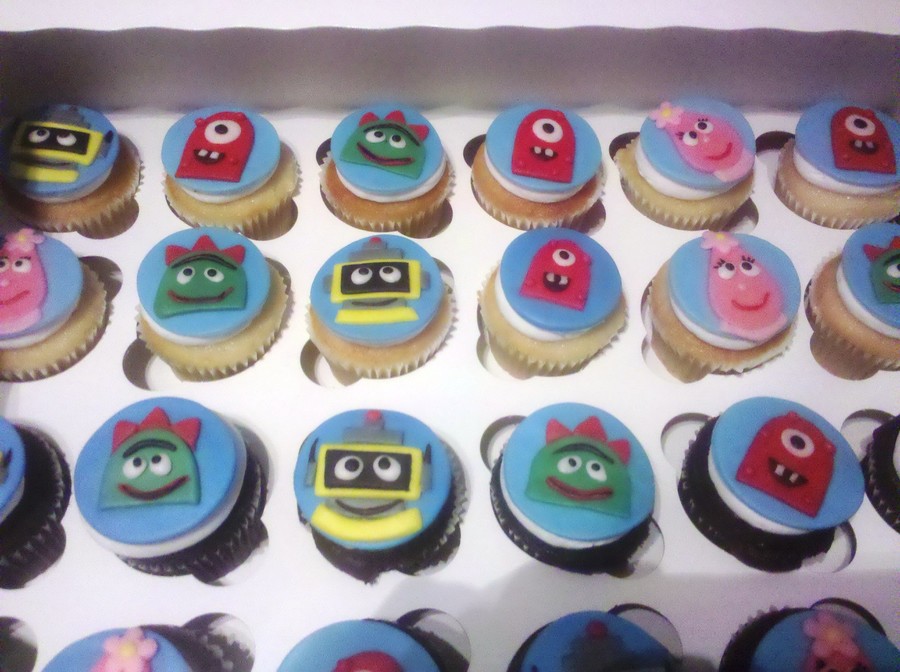 Yo Gabba Gabba Cuppies - CakeCentral.com