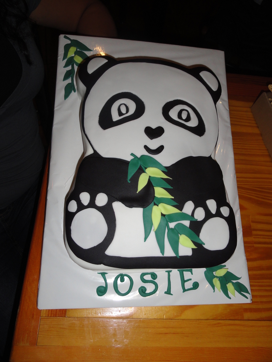 Panda Cake - CakeCentral.com