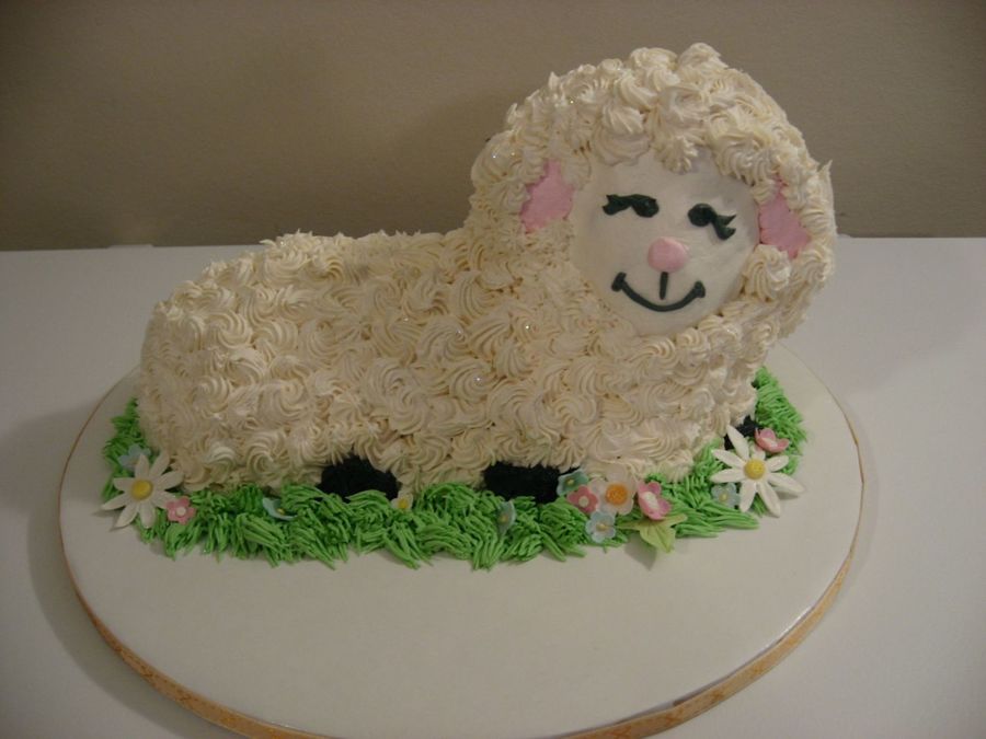 Easter Lamb - CakeCentral.com