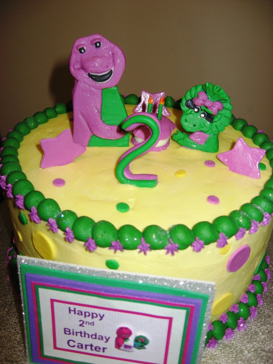 Barney, Baby Bop, Mario And Luigi - CakeCentral.com