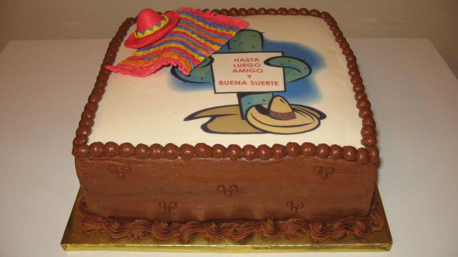 Farewell And Good Luck - CakeCentral.com