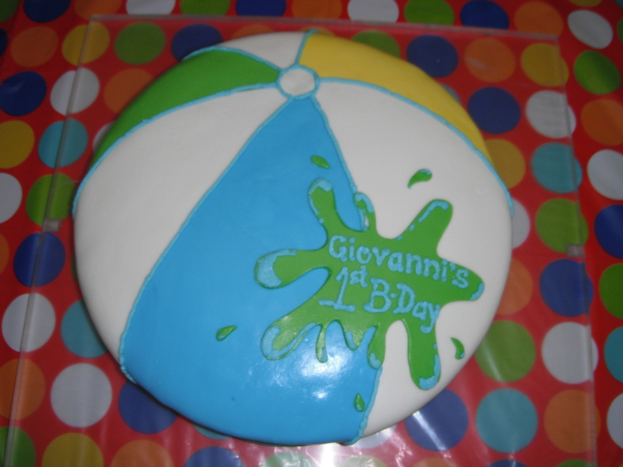 Beach Ball - CakeCentral.com