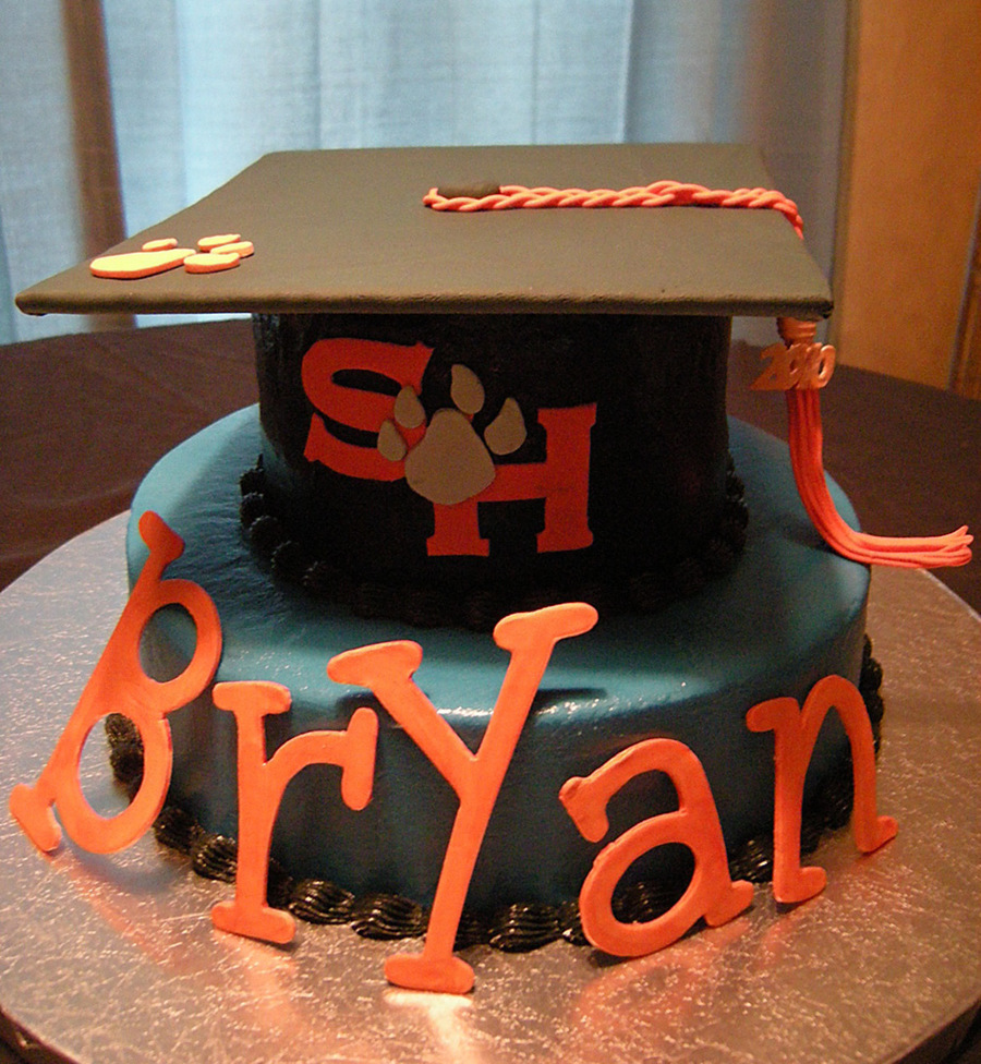 Sam Houston Graduation Cake - CakeCentral.com