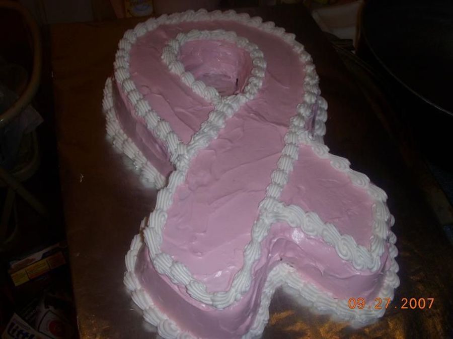 Breast Cancer Ribbon - CakeCentral.com