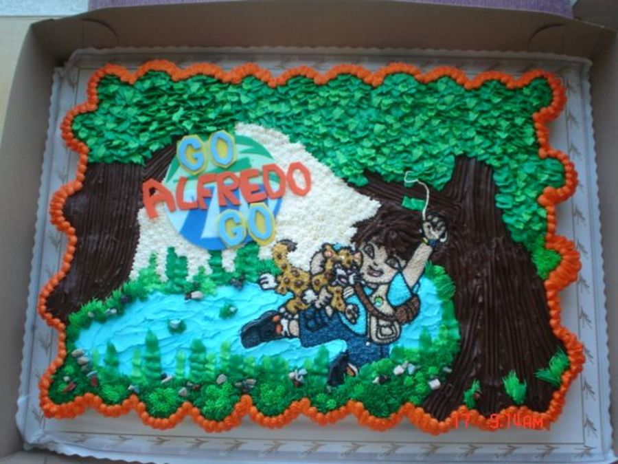 Go Diego Go - CakeCentral.com