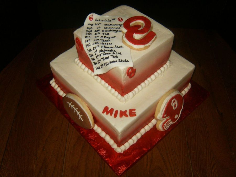 Go Sooners!!!! - CakeCentral.com