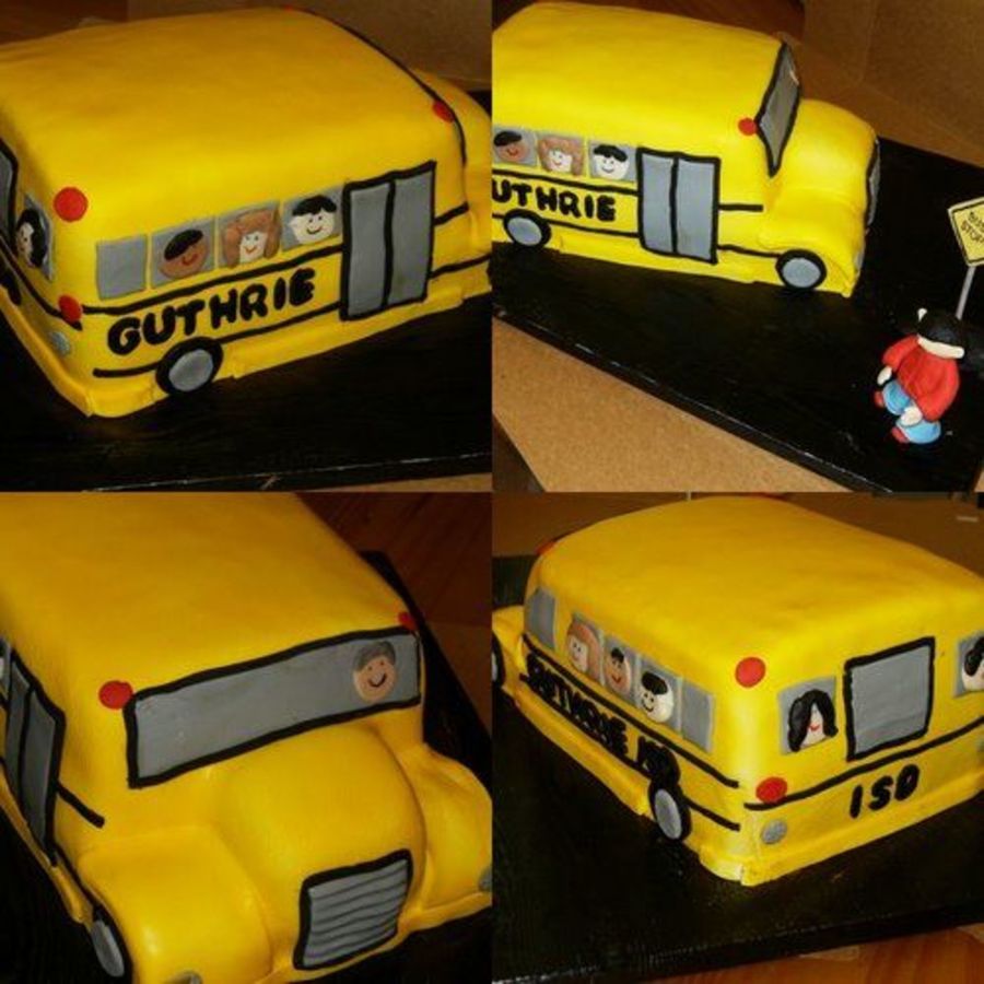 Guthrie School Bus - CakeCentral.com