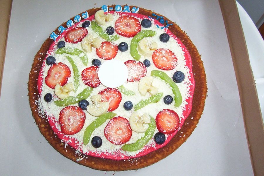 Pizza Cake - CakeCentral.com