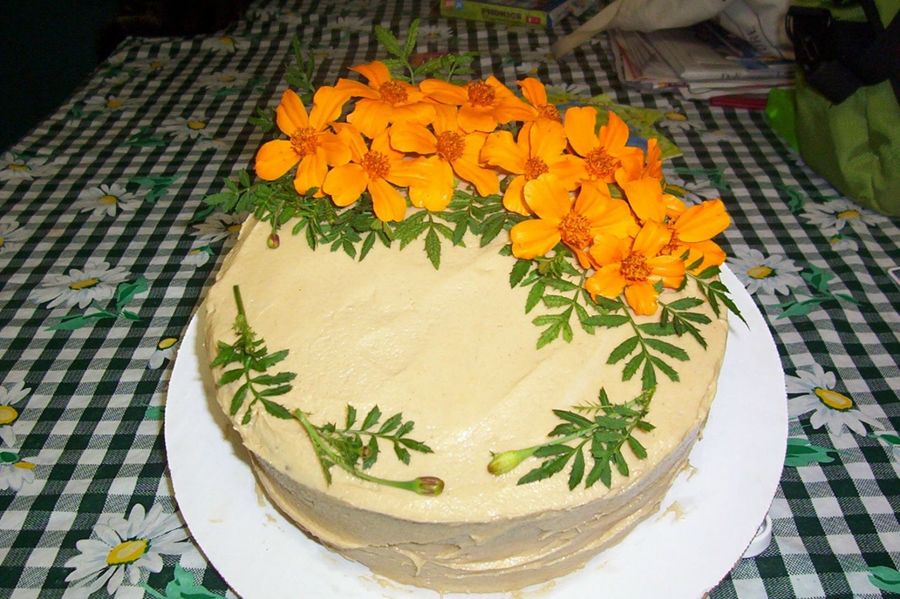 Marigold Cake - CakeCentral.com