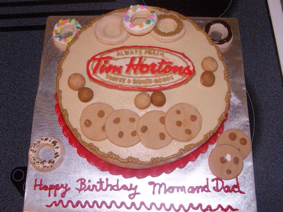 Tim Hortons Cake - CakeCentral.com