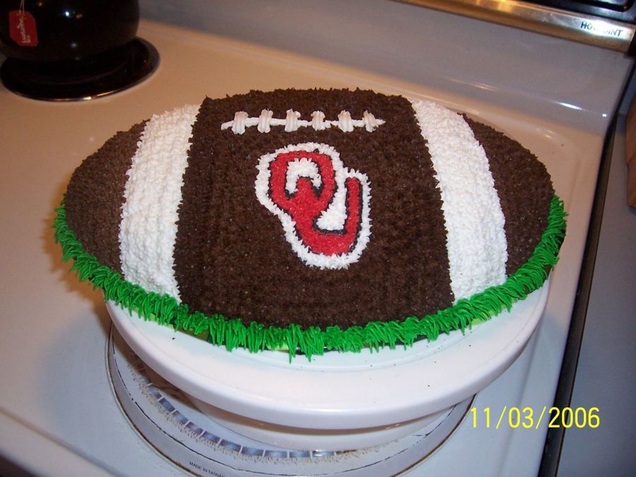 Ou Birthday Cake - CakeCentral.com