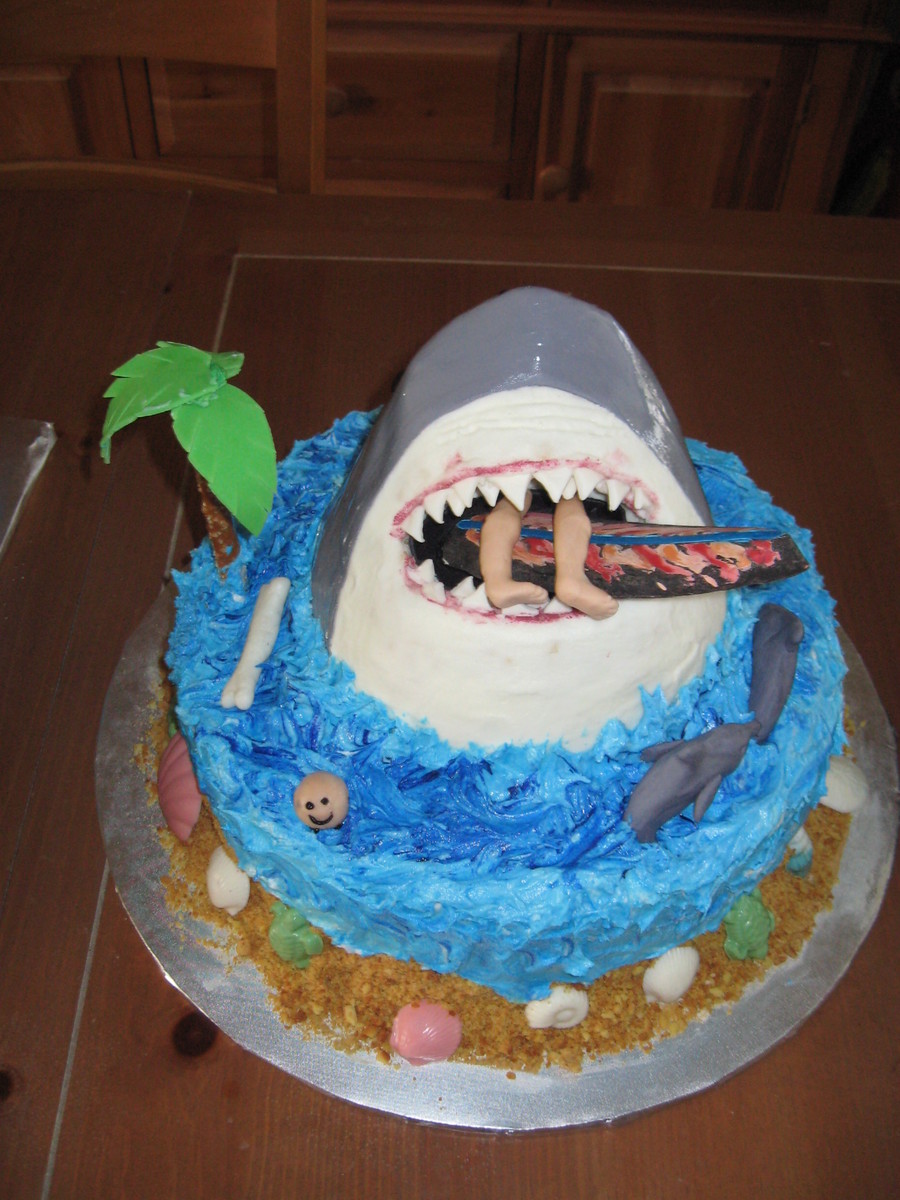 Shark Cake - CakeCentral.com