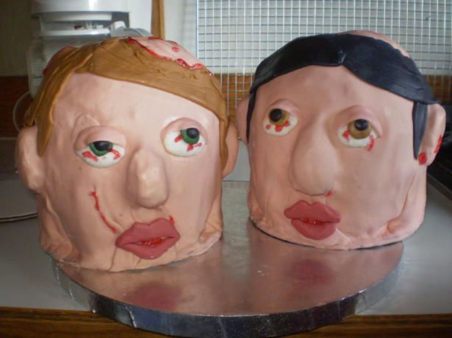 Zombie Heads - CakeCentral.com