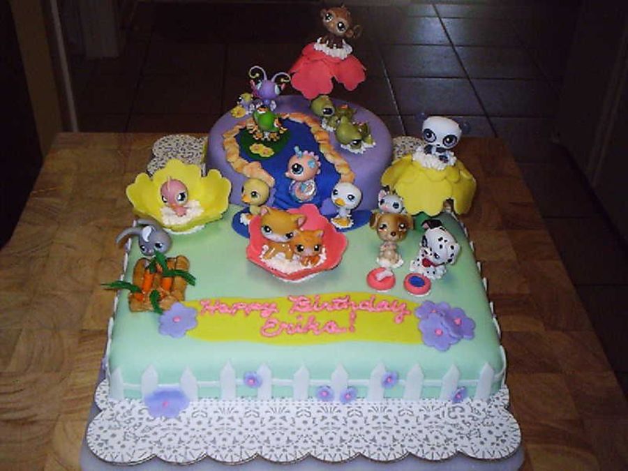 Littlest Pet Shop Birthday Cake - CakeCentral.com