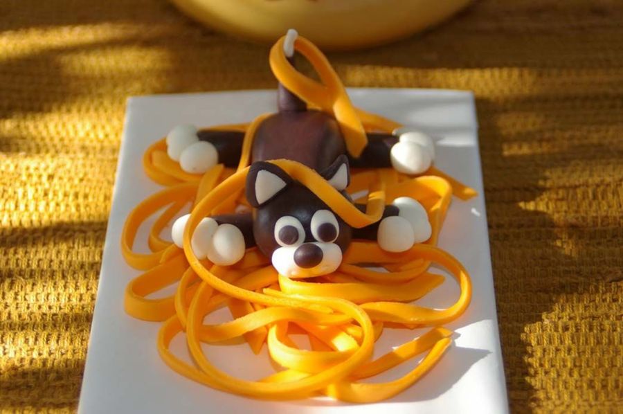 Tangled Cat ! - CakeCentral.com