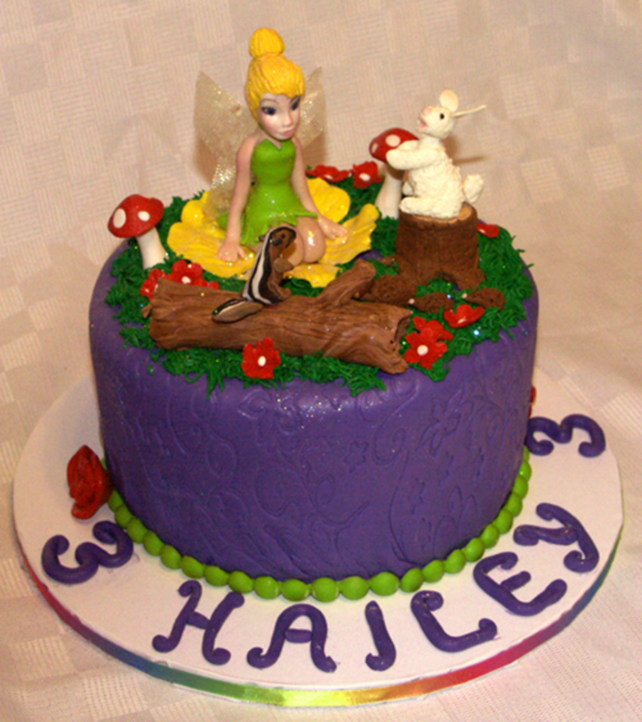 Tinker Bell Cake - CakeCentral.com