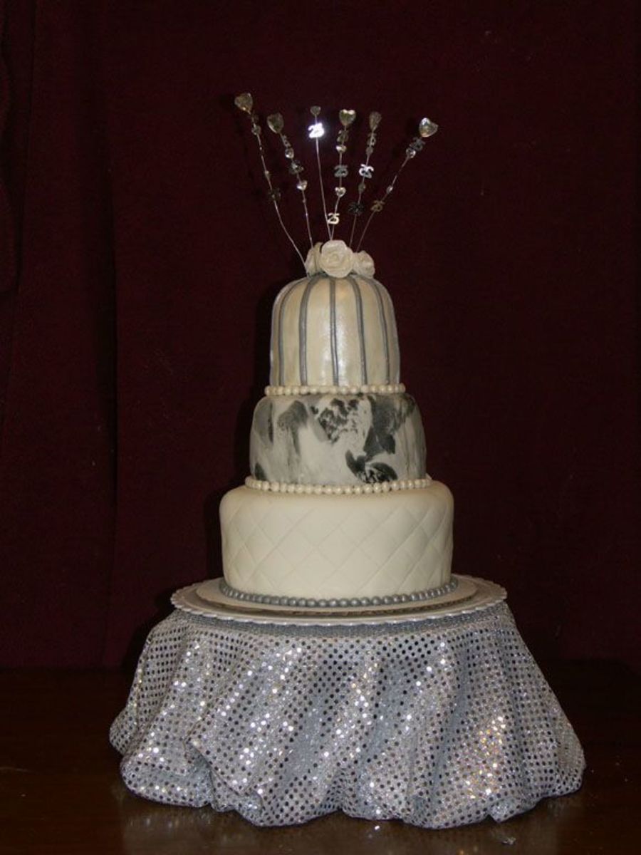 25Th Anniversary - CakeCentral.com