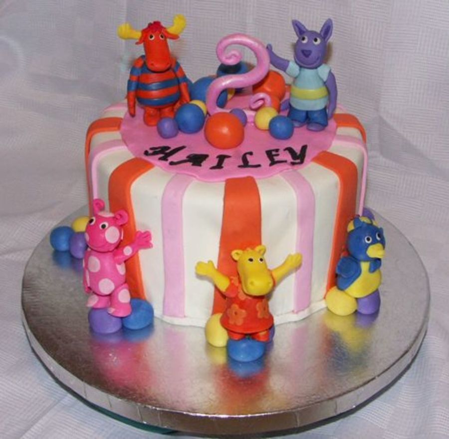 Backyardigans Cake - CakeCentral.com