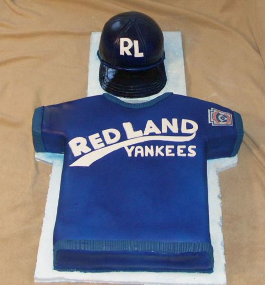 Baseball Jersey Cake - CakeCentral.com