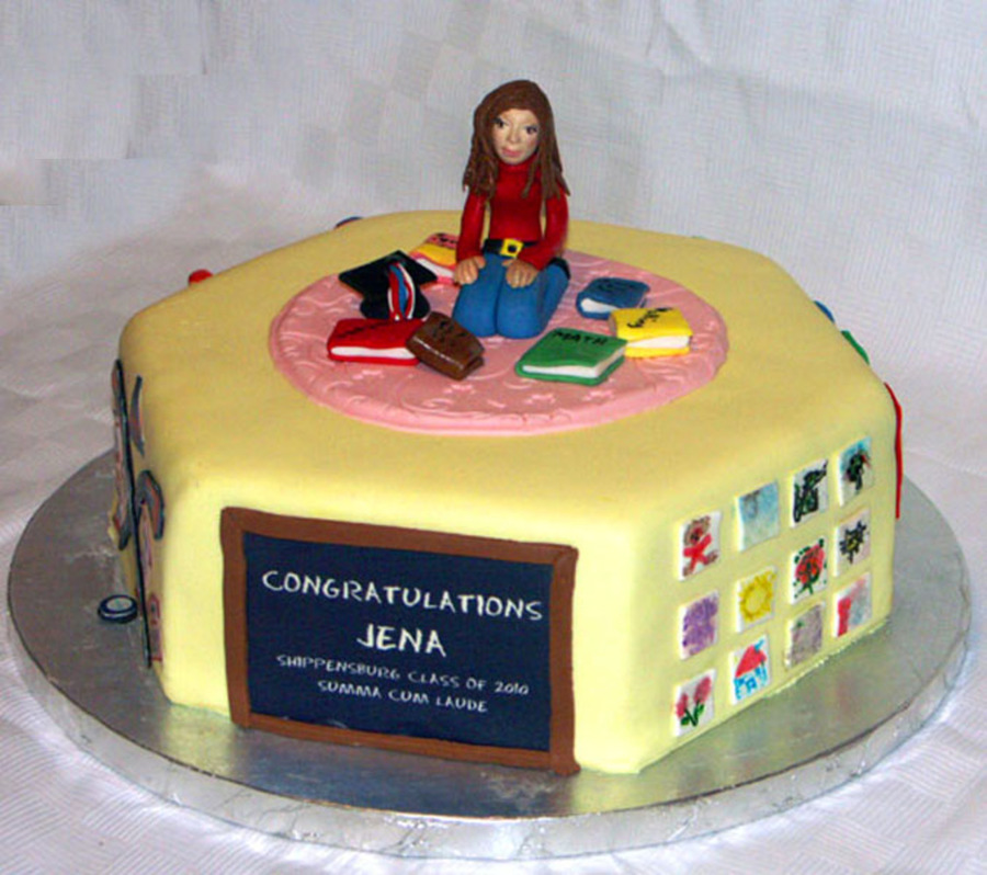 Teacher Graduation - CakeCentral.com