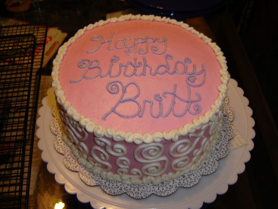 Birthday Cake For A Friend - CakeCentral.com