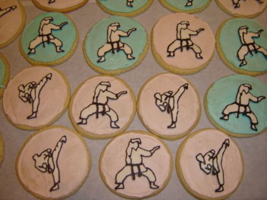Karate Cookies - CakeCentral.com