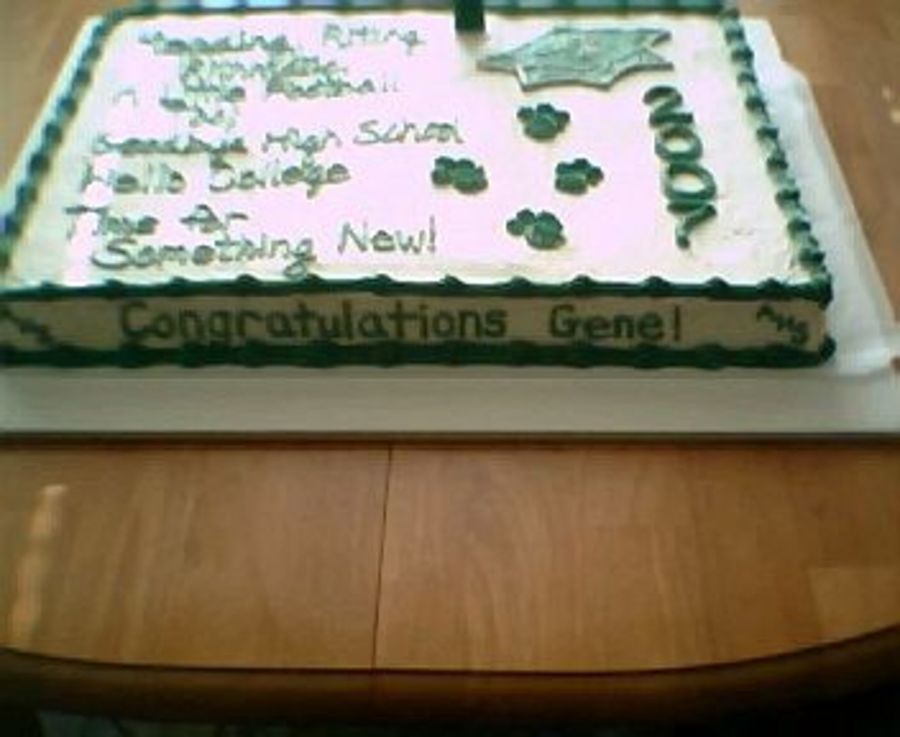 Ahs Graduation - CakeCentral.com