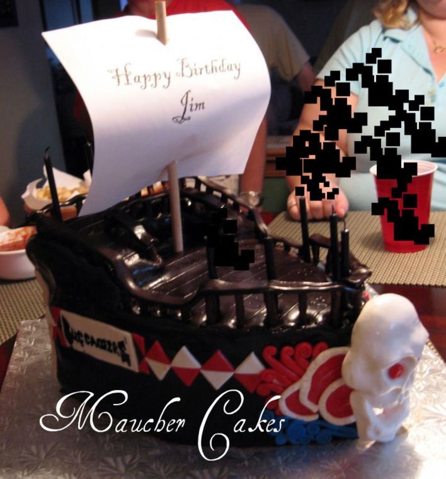 Buccaneers Ship - CakeCentral.com