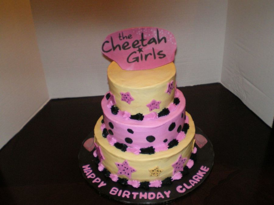 Cheetah Girl Cake - CakeCentral.com