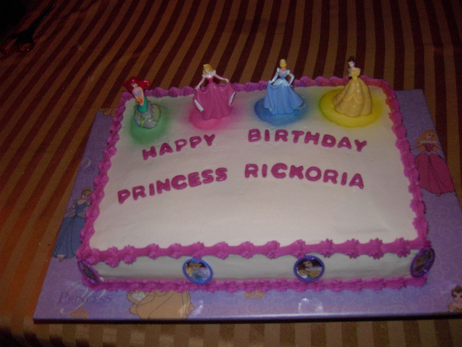 Princess Sheet Cake - CakeCentral.com
