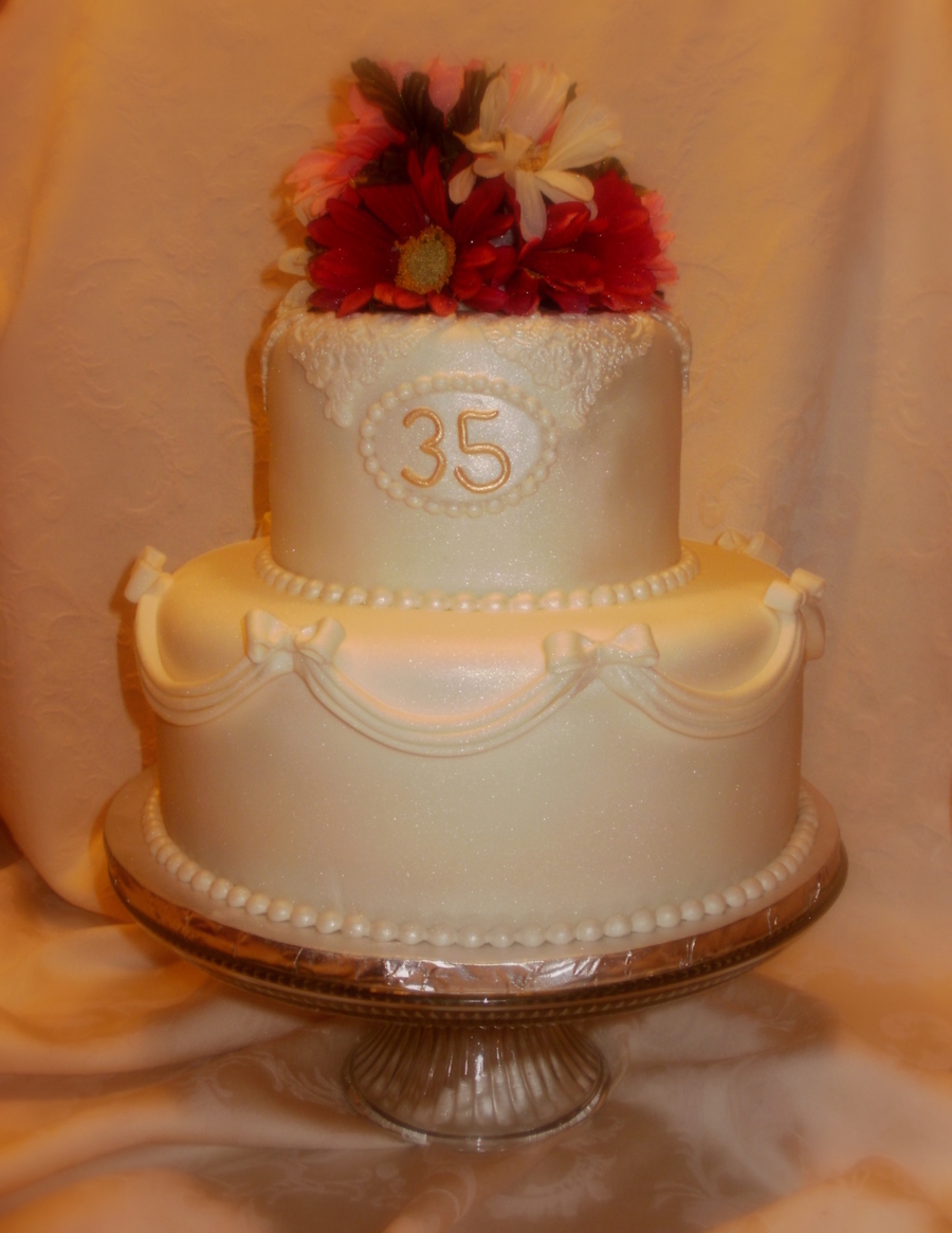 Thrity-Fifth Anniversary - CakeCentral.com