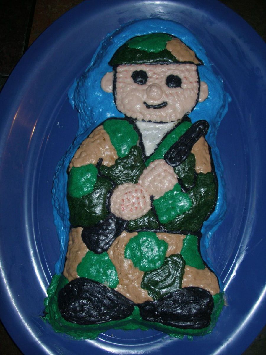 Soldier Cake - CakeCentral.com