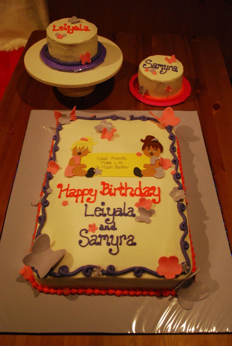 Best Friends Birthday Cake - CakeCentral.com